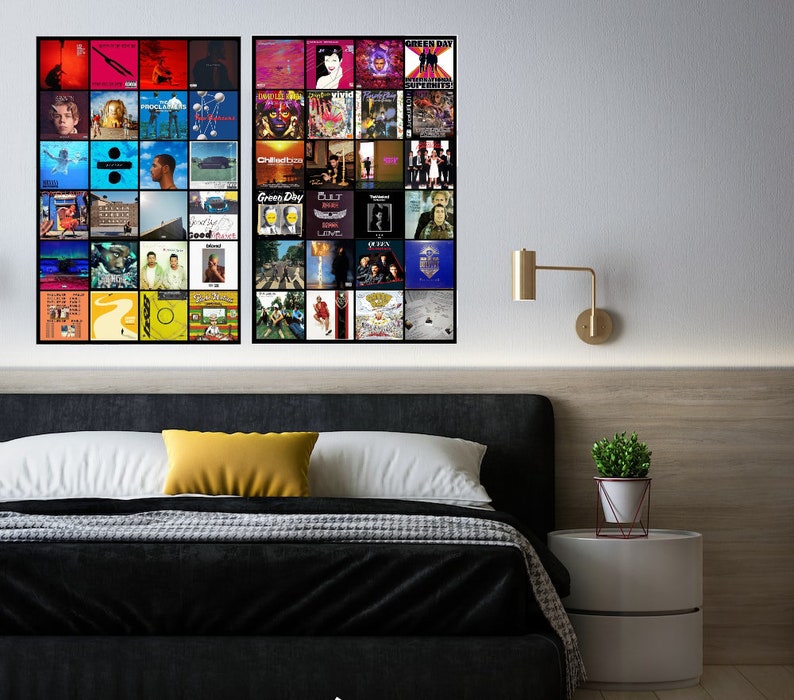 Custom Album Cover Collage Poster - Etsy