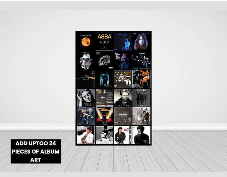 Custom Album Cover Collage Poster - Etsy