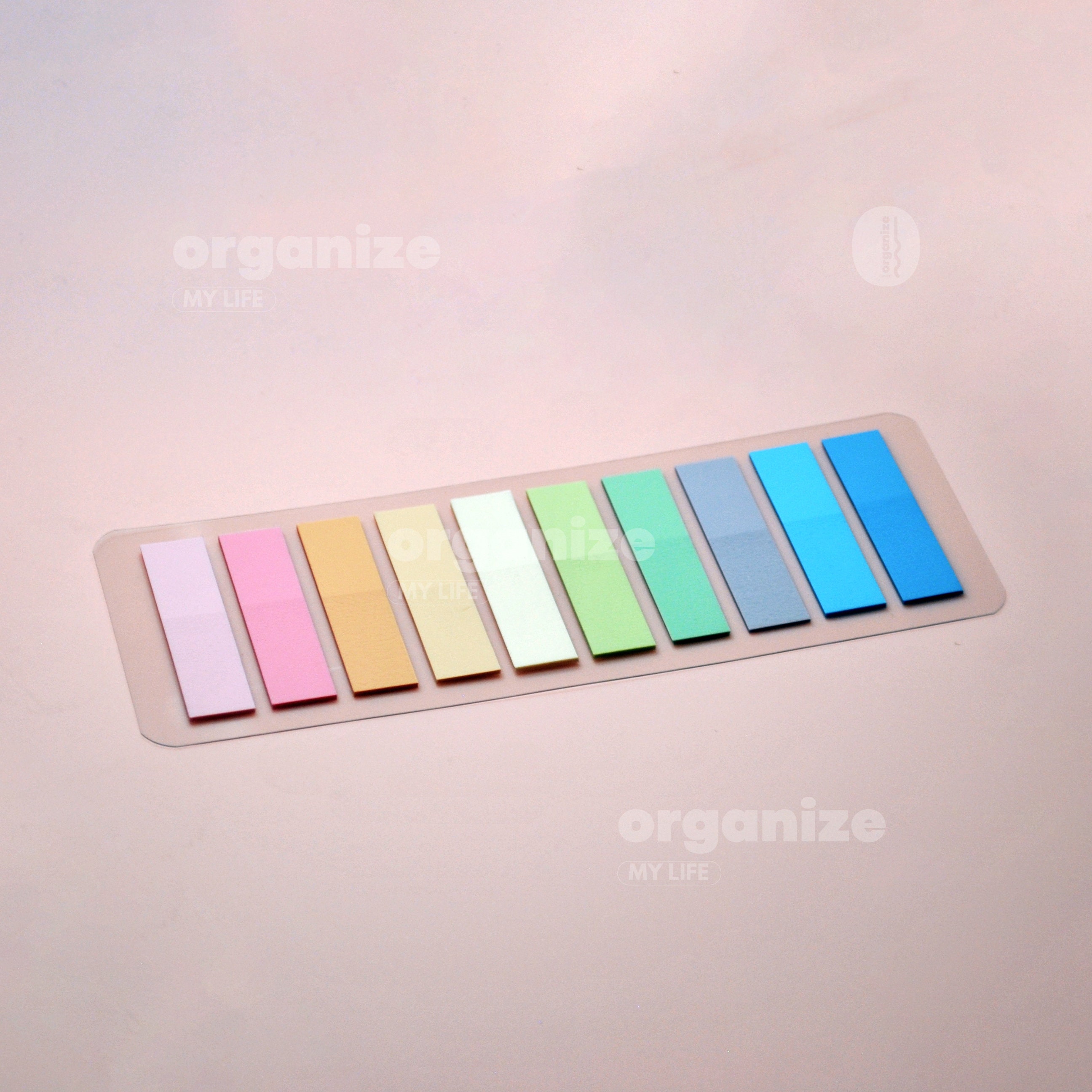 Pastel Index Tabs Sticky Notes | Cute Kawaii Planner Tabs | Waterproof ...