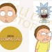 Rick and Morty PNG, Rick and Morty Face Png, Cartoon TV Series Svg ...