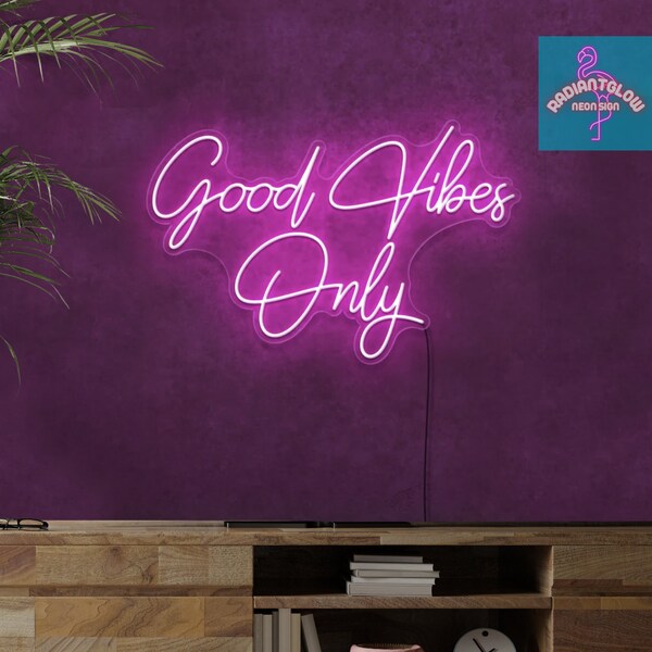 Shop Good Vibes Neon Sign Online - Etsy