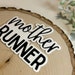 Mother Runner Sticker Cute Run Mama Decal Runner Mom Gift for Her Women ...
