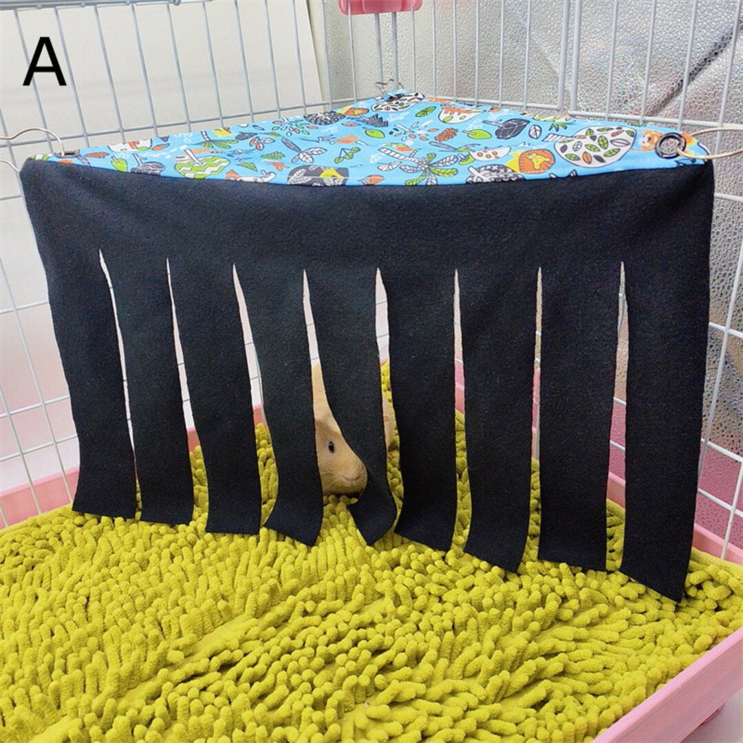 Fleece Forest Corner Curtain Guinea Pigs Ferrets Rats - Etsy