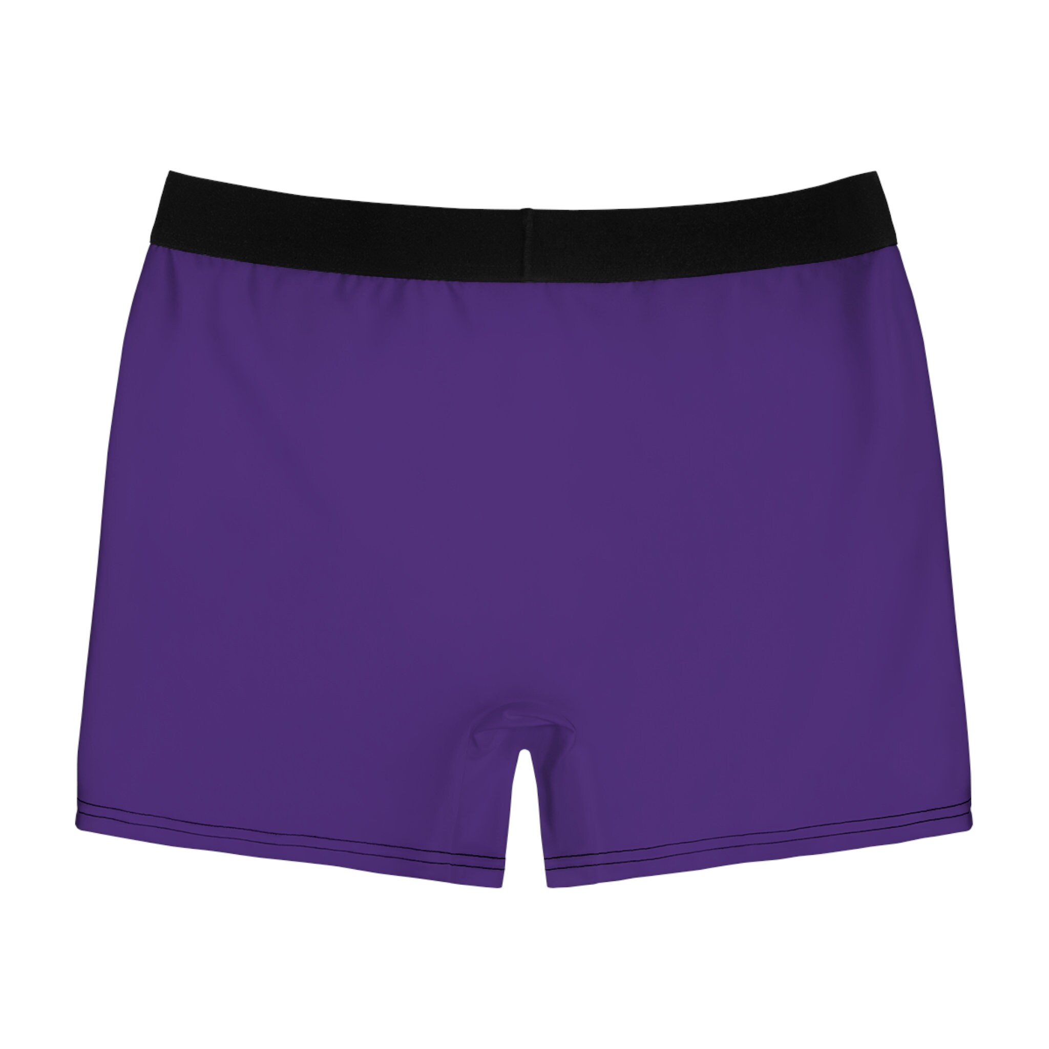 Funny Purple Pizza Slice Boxer Briefs, Elf-fabric Lined, Ultimate ...