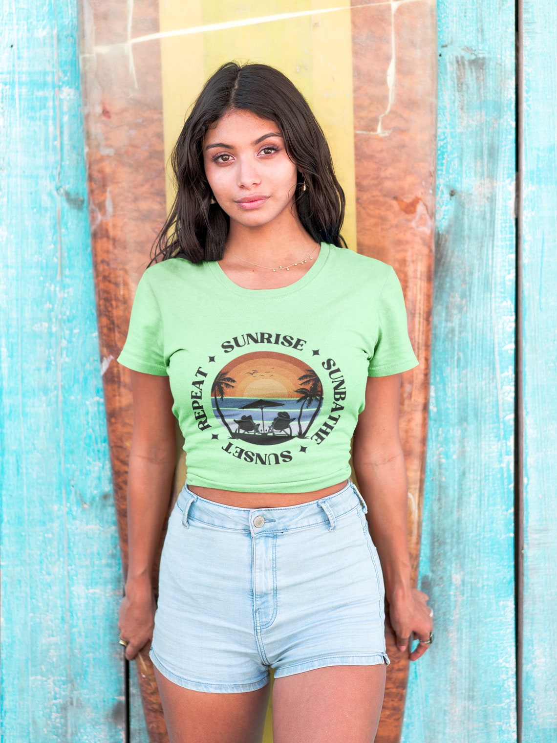 Sunrise Sunbathe Sunset Repeat Summer Unisex Jersey Short Sleeve Tee - Etsy