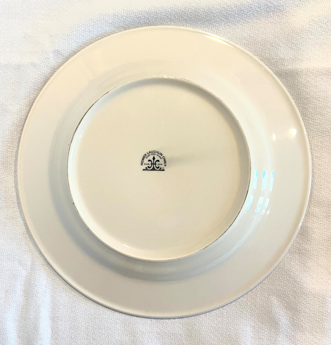 Homer Laughlin Green Checkers Dinner Plate - Etsy