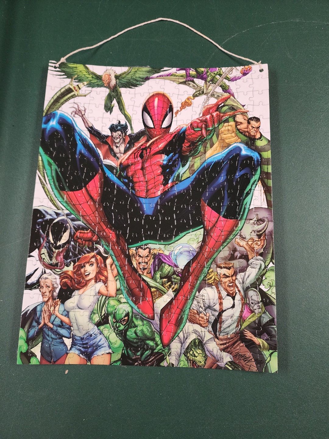 Complete Spiderman Puzzle - Etsy