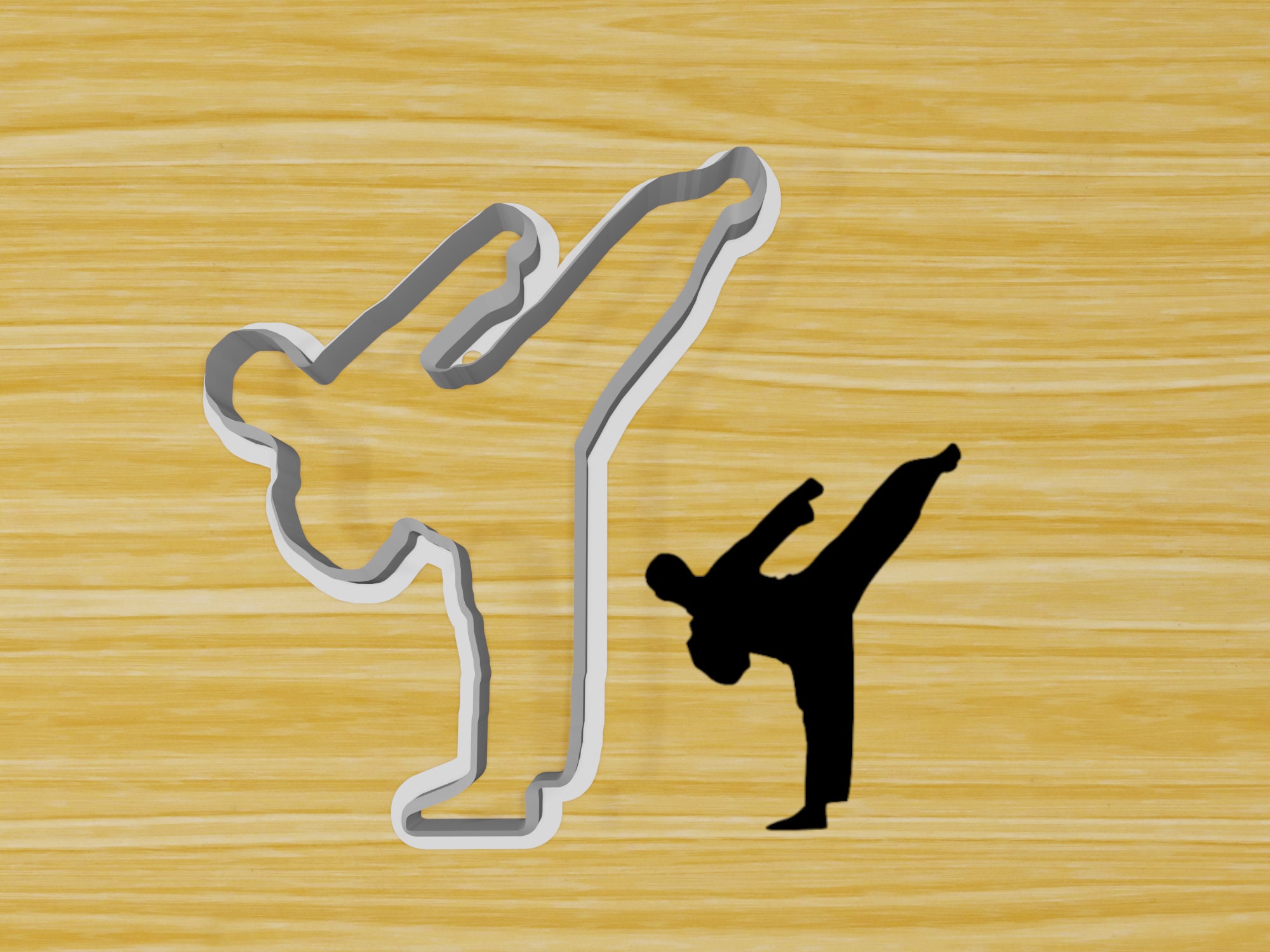 Taekwondo Cookie Cutter Fun Kids Crafts Fondant Taekwondo Gift Sports ...