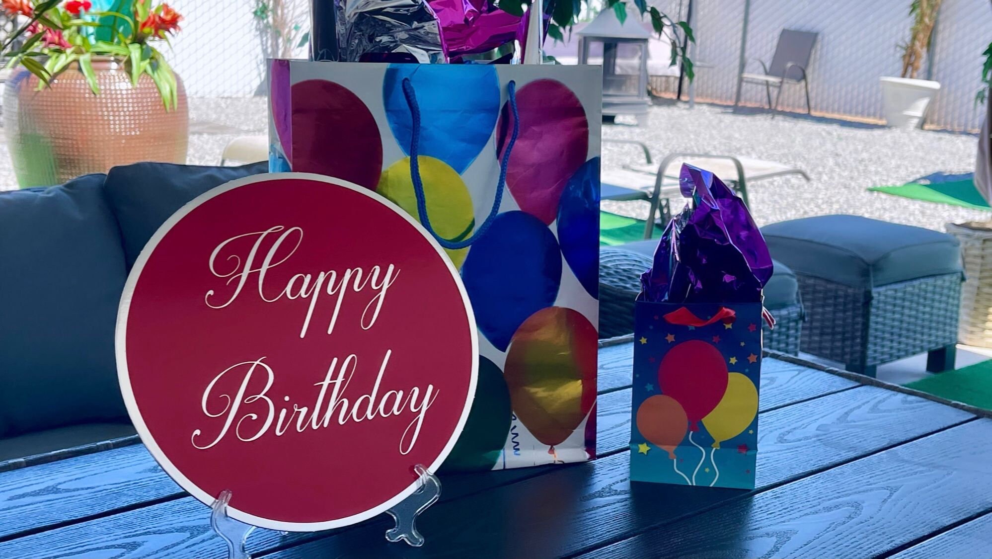 10" Happy Birthday Party Prop BOX Accessory! - Etsy