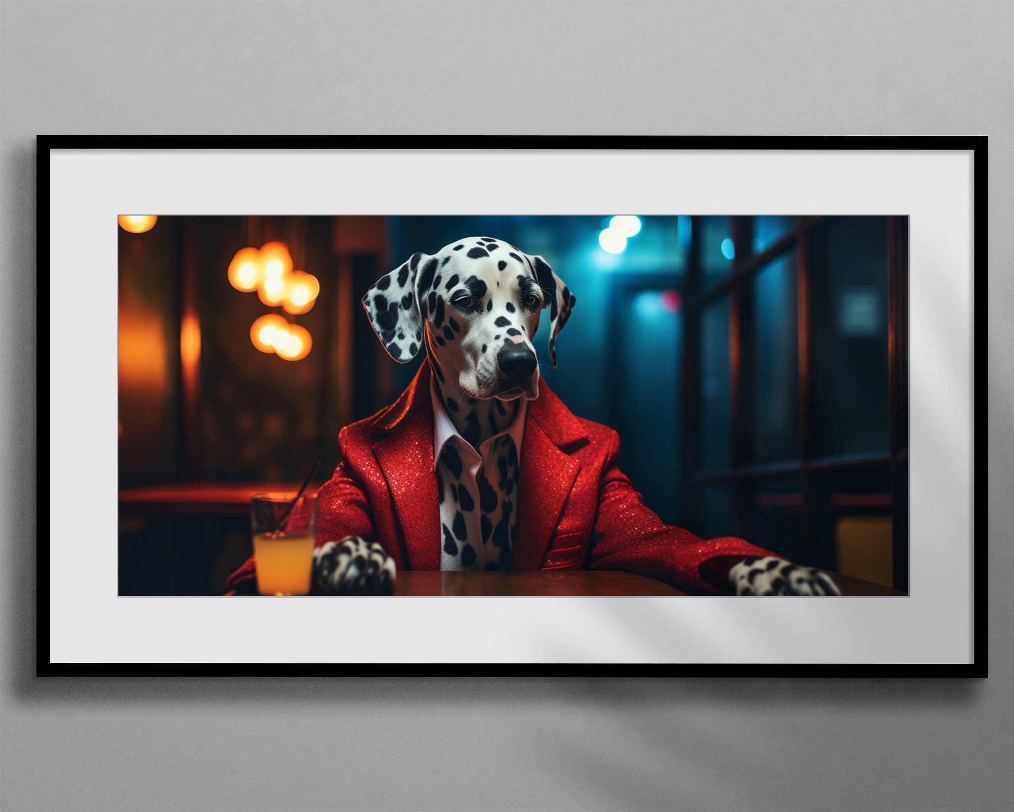 Dalmatian Downtime - Digital Download - Dalmatian Art Print - Digital Dalmatian Artwork ...