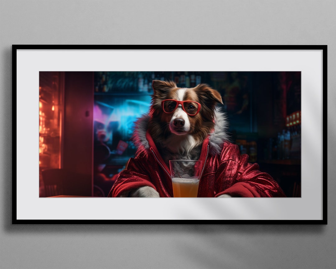 The Chill Aussie - Digital Download - Australian Shepherd Art Print ...