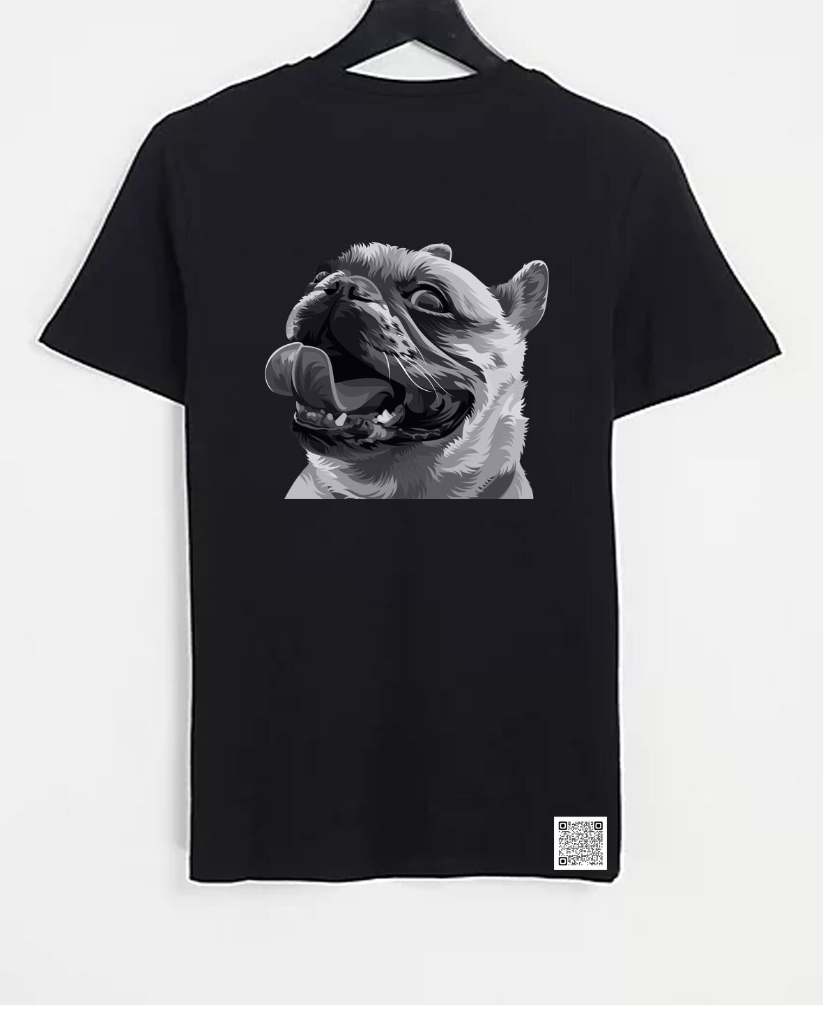 Creating Custom-made Qr-code T-shirts That Unlock Secret - Etsy