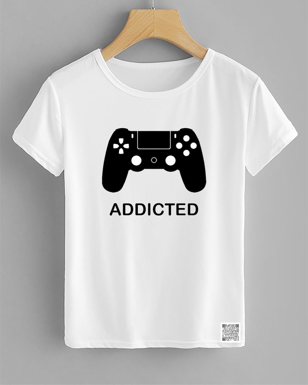 Creating Custom-made Qr-code T-shirts That Unlock Secret - Etsy