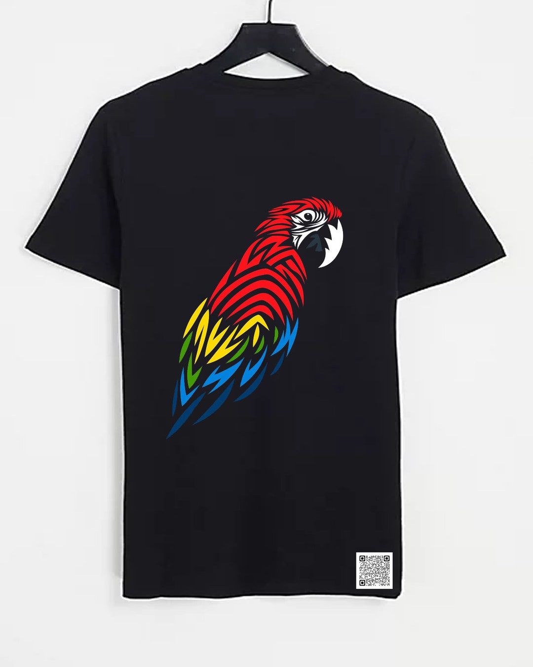 Creating Custom-made Qr-code T-shirts That Unlock Secret - Etsy