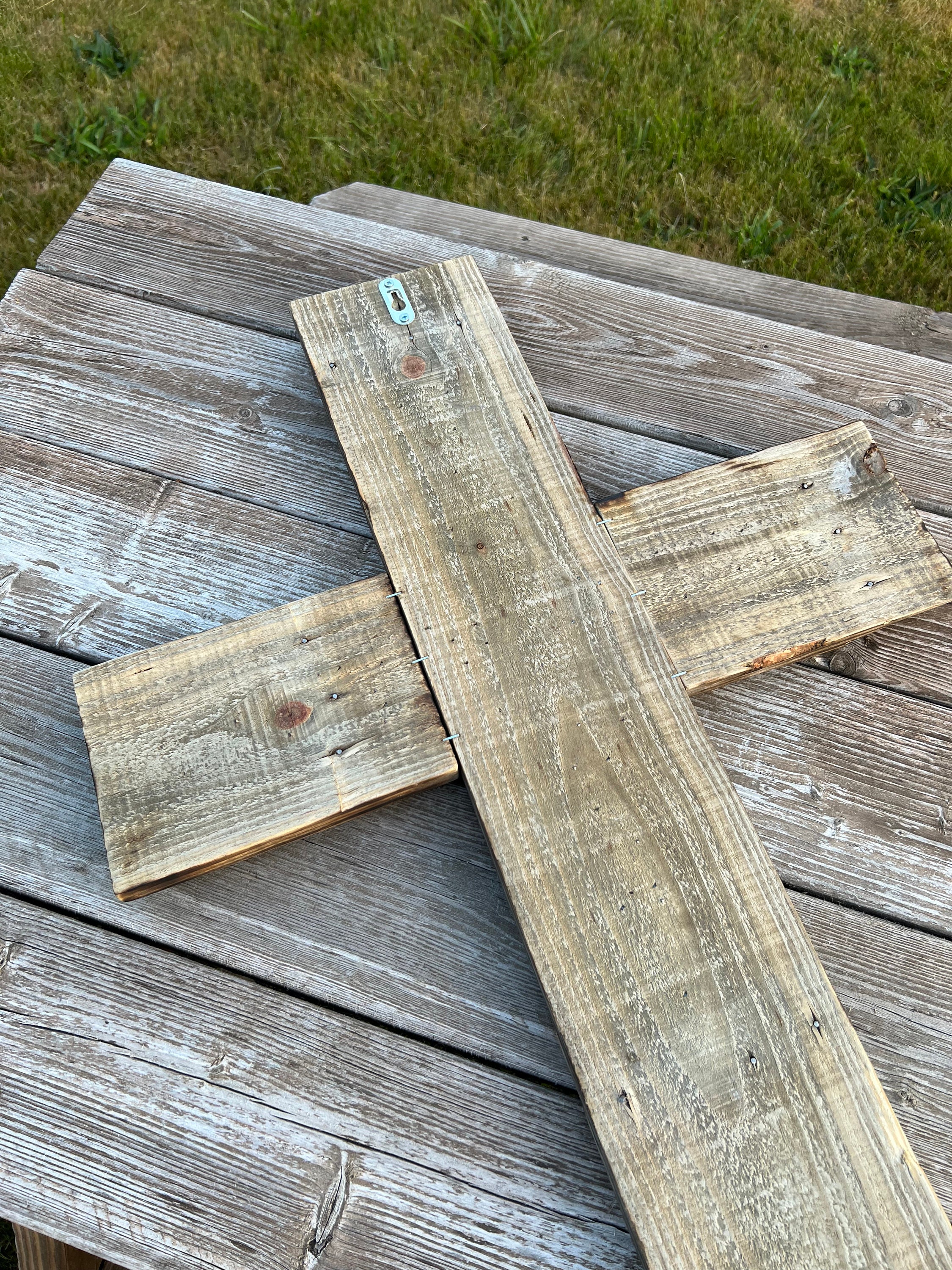 Pallet Wood Rustic Cross Purple - Etsy