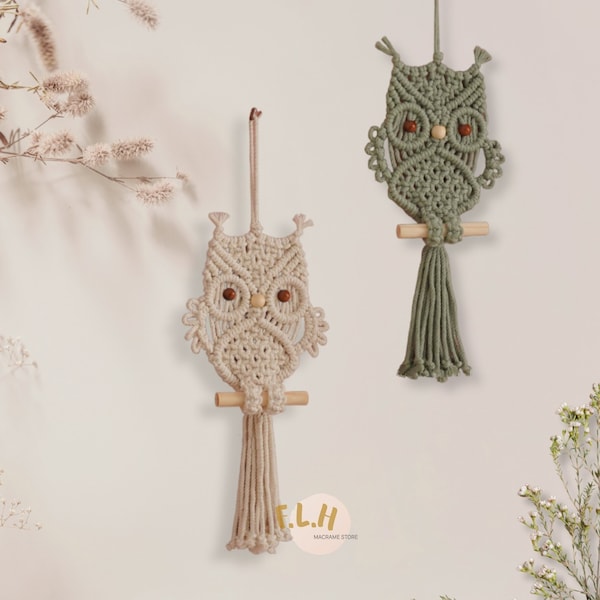 Macrame Owl - Etsy