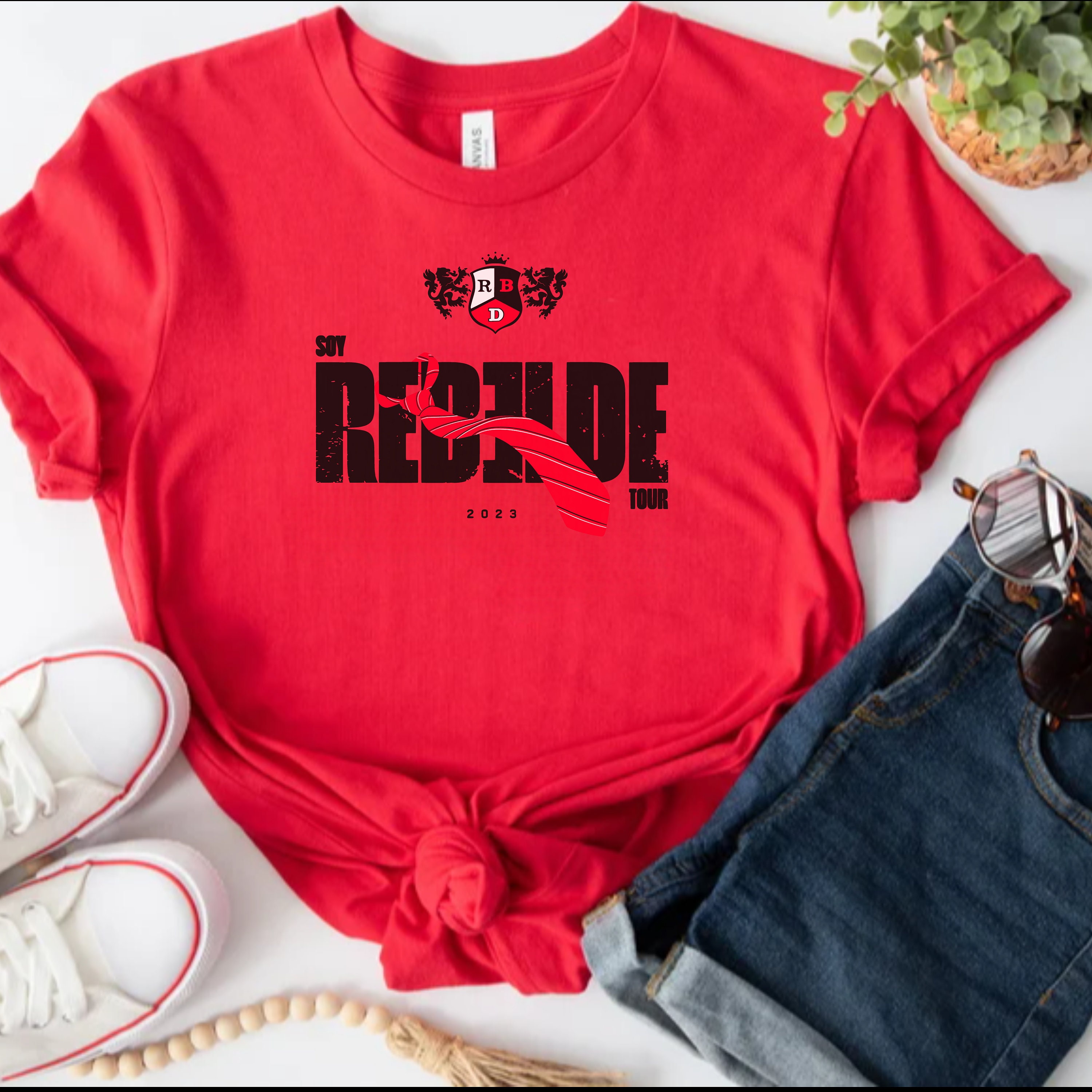 Rbd Shirts Rebelde T Shirts RBD Logo Tee Rebelde Tour 2023 Shirt - Etsy
