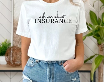 Need Insurance Let's Talk Tshirt Insurance Agent Tee - Etsy