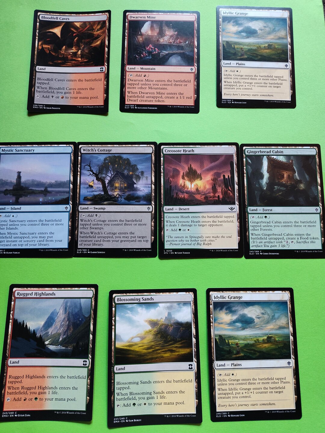 Magic the Gathering 25 Nonbasic Lands - Etsy