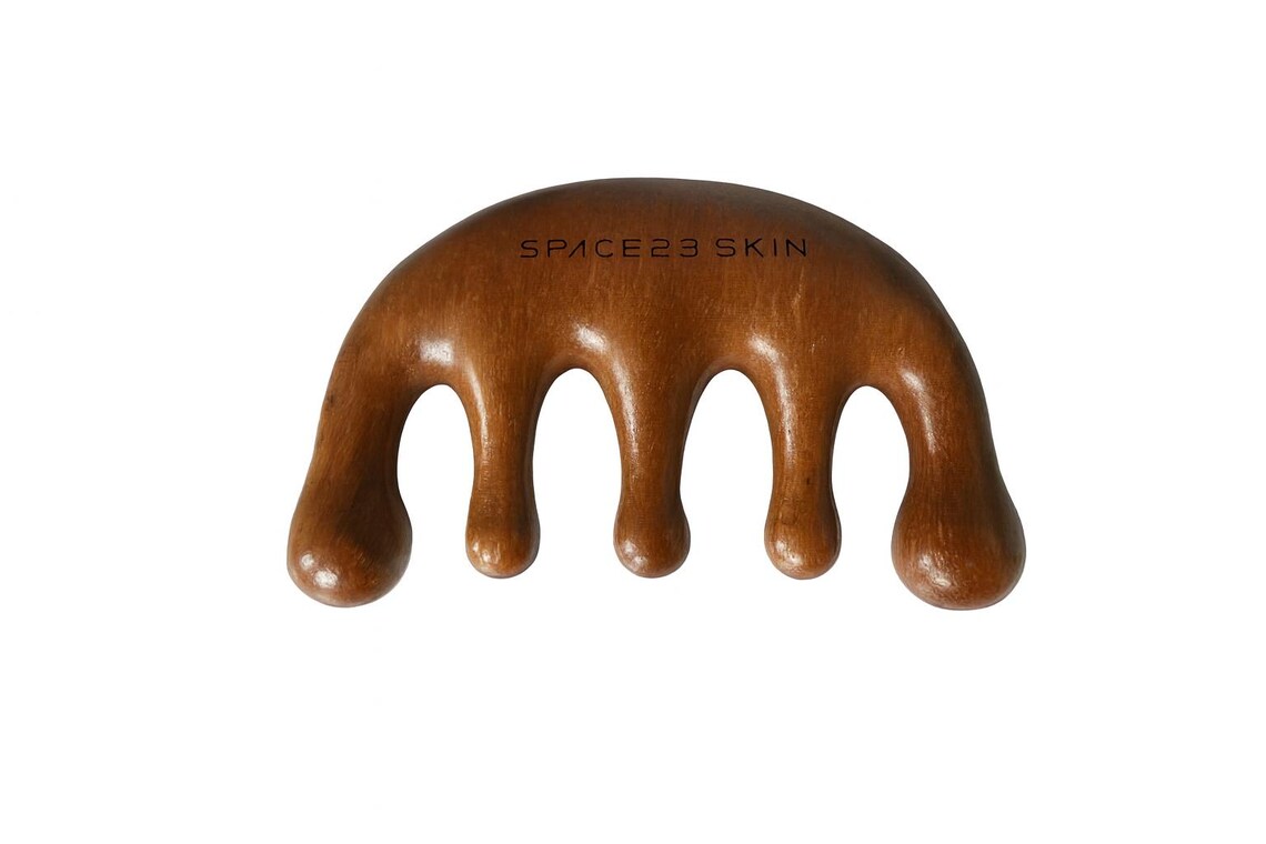 Scalp, Massage, Circulation, Relaxation, Natural Sandalwood, Gua Sha ...