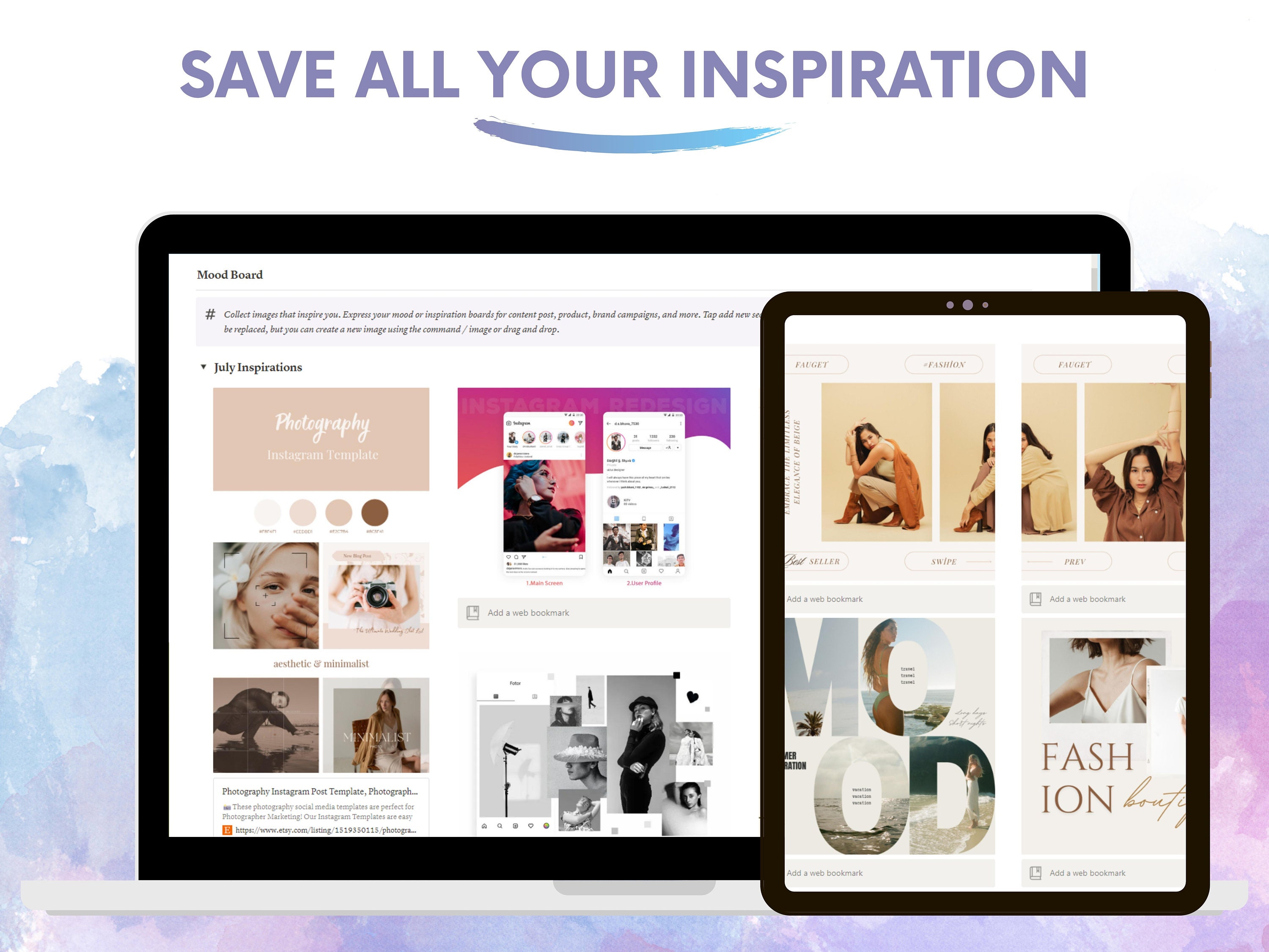Notion Template Ultimate Instagram Content Planner, Notion Social Media ...