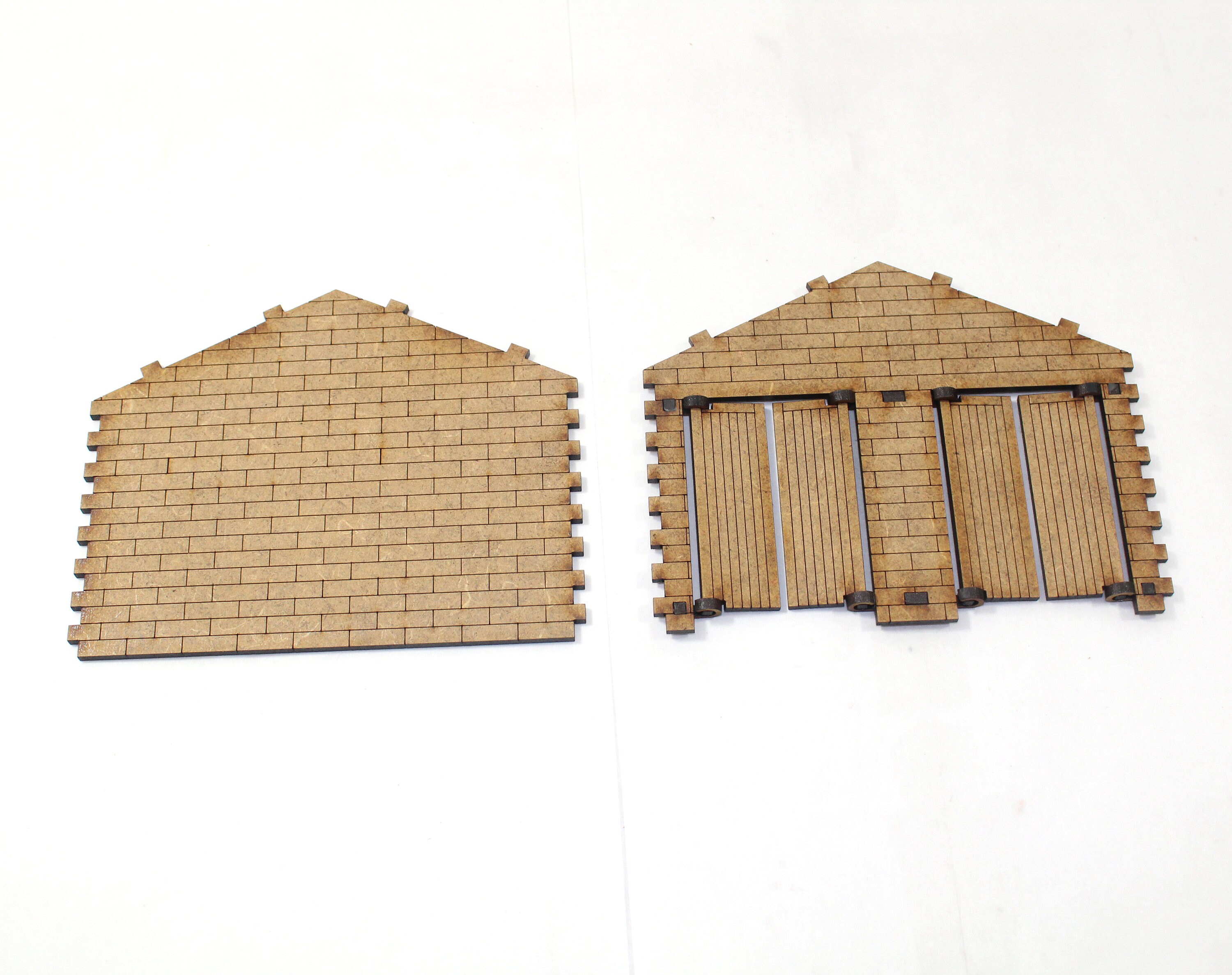 OO Gauge Engine Shed, Twin Track MDF Model (flat Packed) - Etsy UK