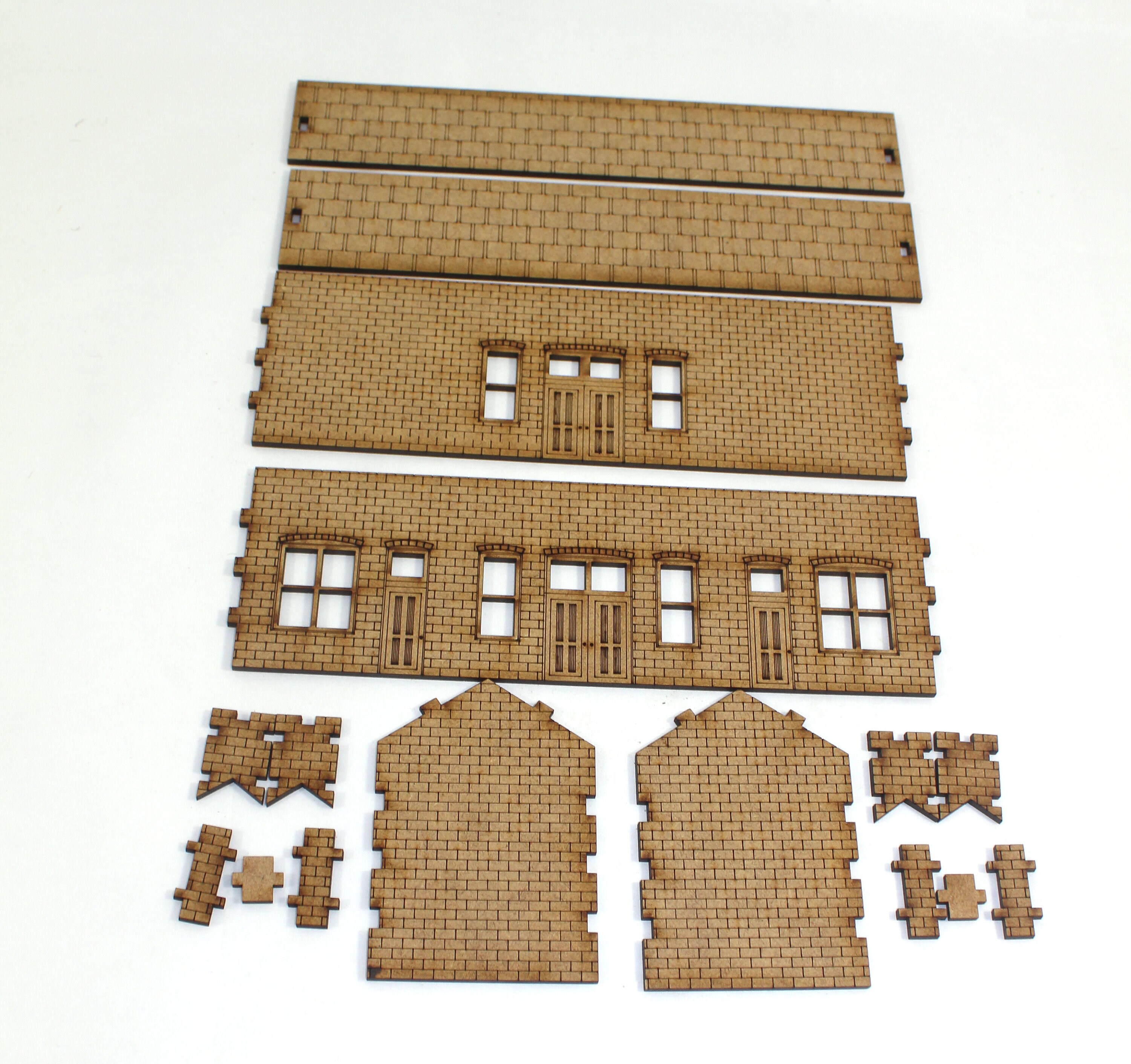 00 Gauge Model Railway Country Station in MDF - Etsy UK