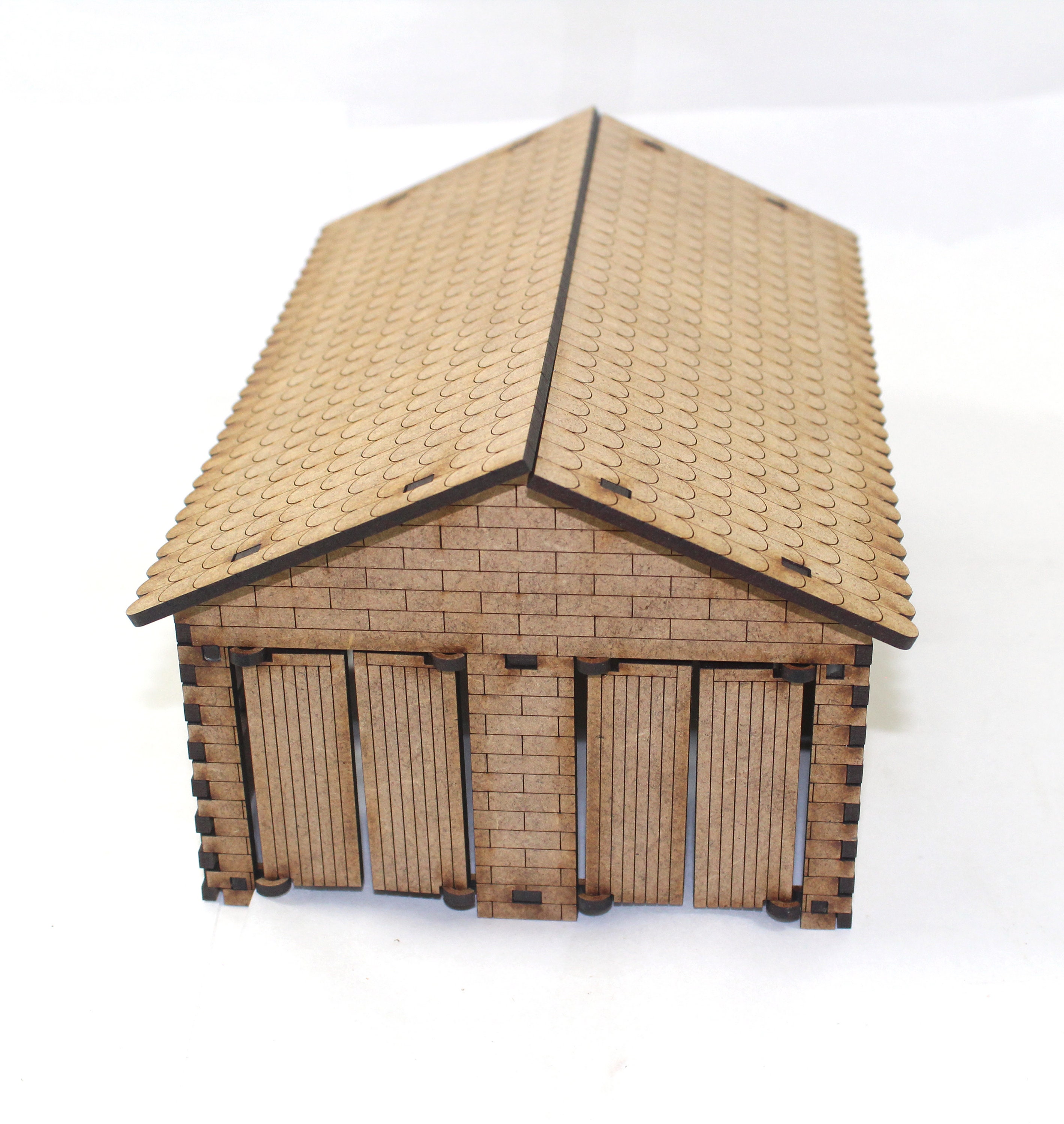 Model Railway 00 Gauge Engine Shed Twin Track 00 Gauge 210mm Flat ...