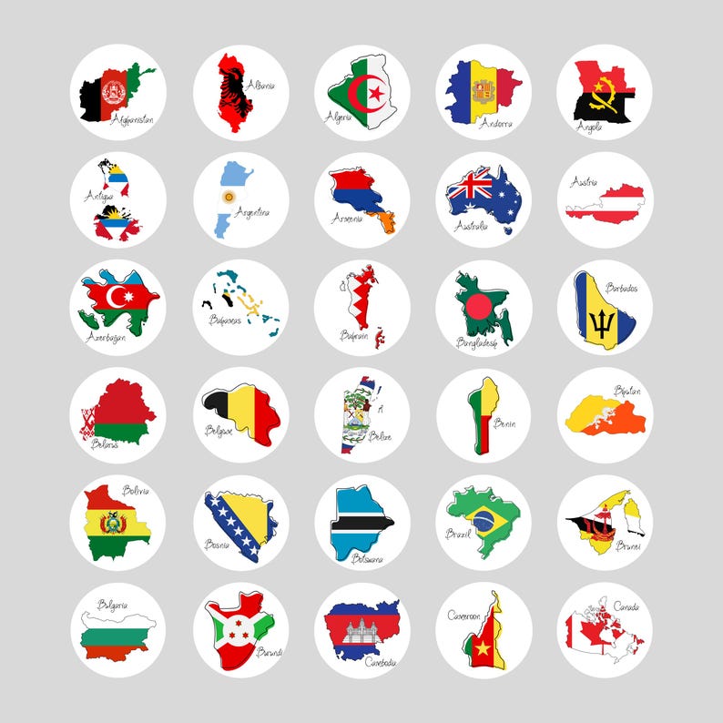 Country Instagram Story Highlight Covers, Travel Story Highlight Covers, Country Style Icons ...