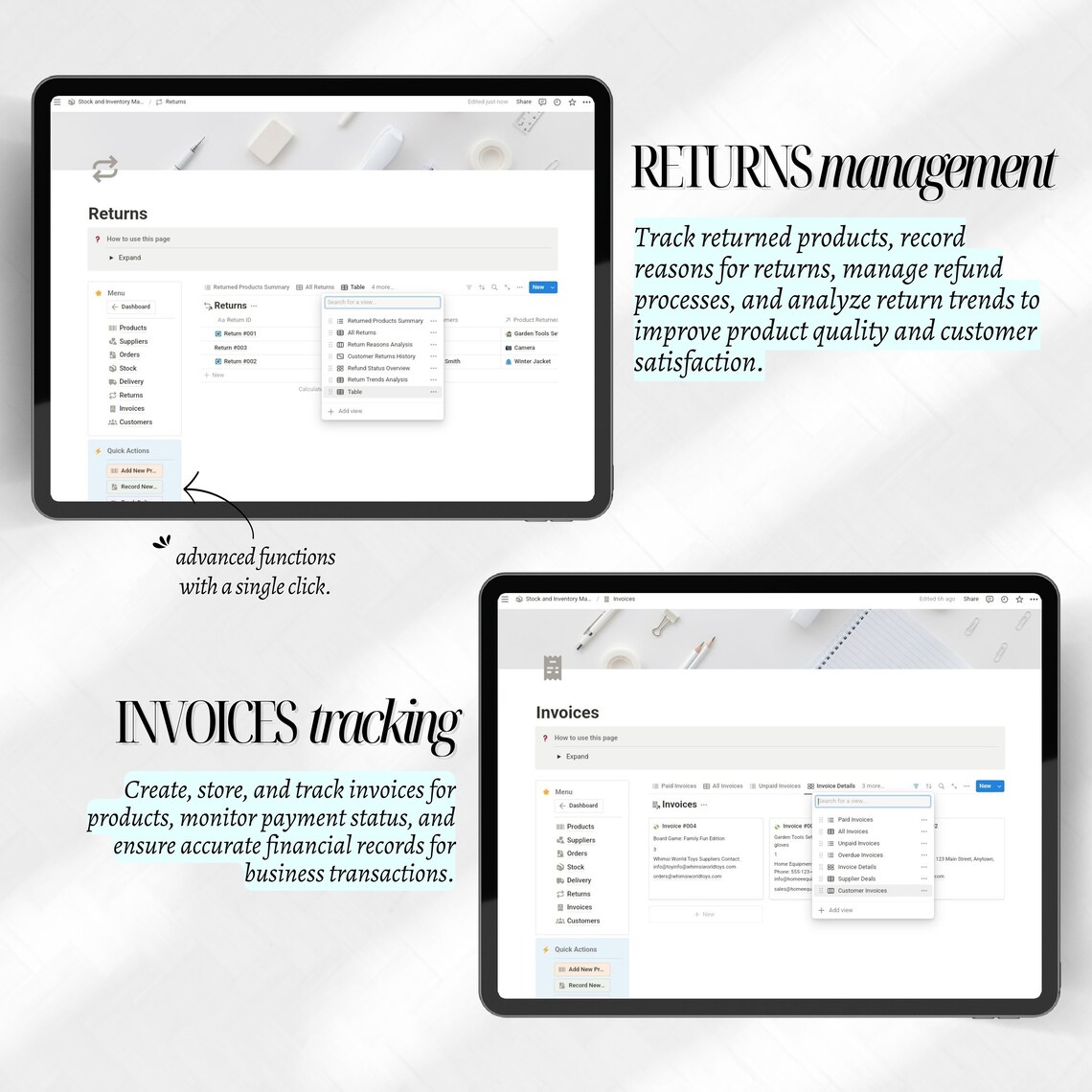 Notion Inventory Management Template, Notion Inventory Tracker ...