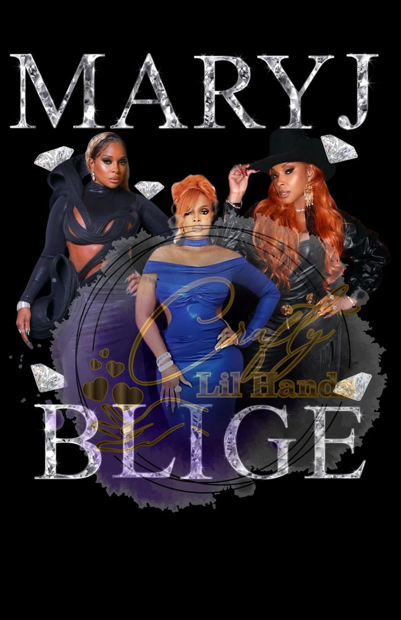 Mary J. Blige PNG - Etsy
