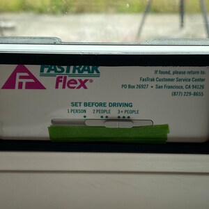 Windshield Mount for Fastrak Flex - Etsy