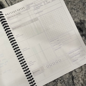 Instant DIGITAL Download**pottery Notes **pottery / Ceramics / Clay ...