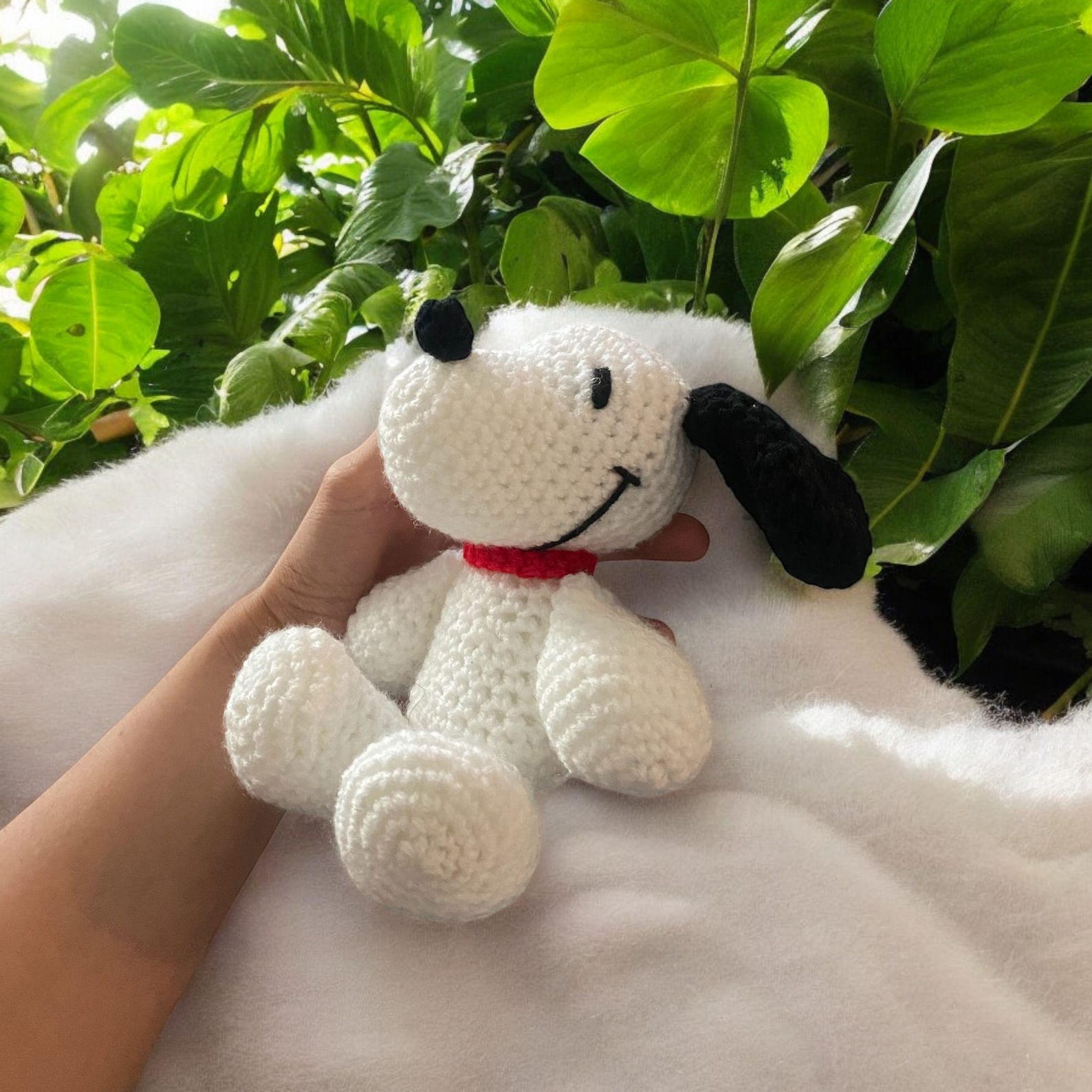 Dear Cute Dog Amigurumi Pattern, Emotional Support Crochet, Digital ...