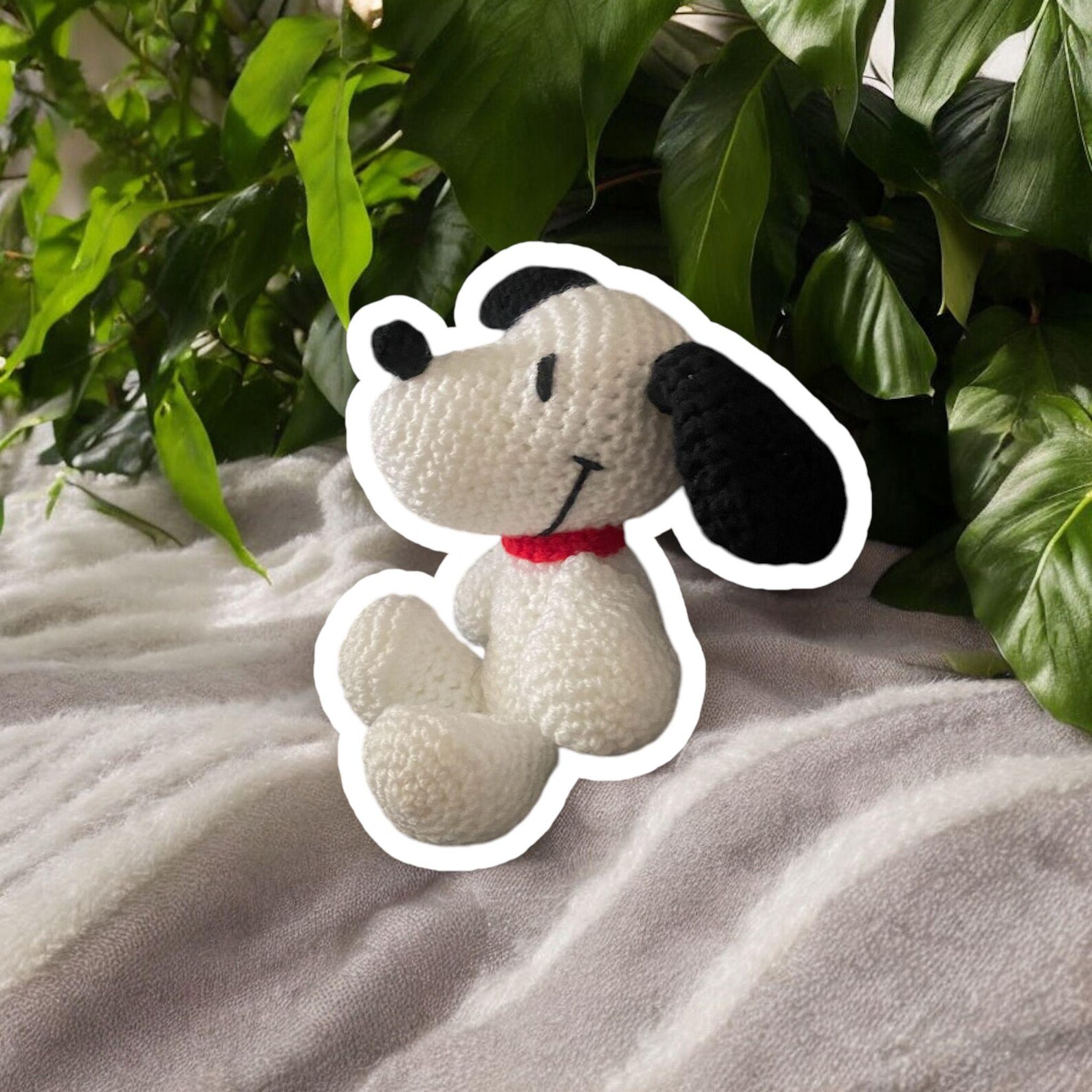 Dear Cute Dog Amigurumi Pattern, Emotional Support Crochet, Digital ...