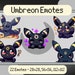Umbreon Twitch Emotes - Etsy