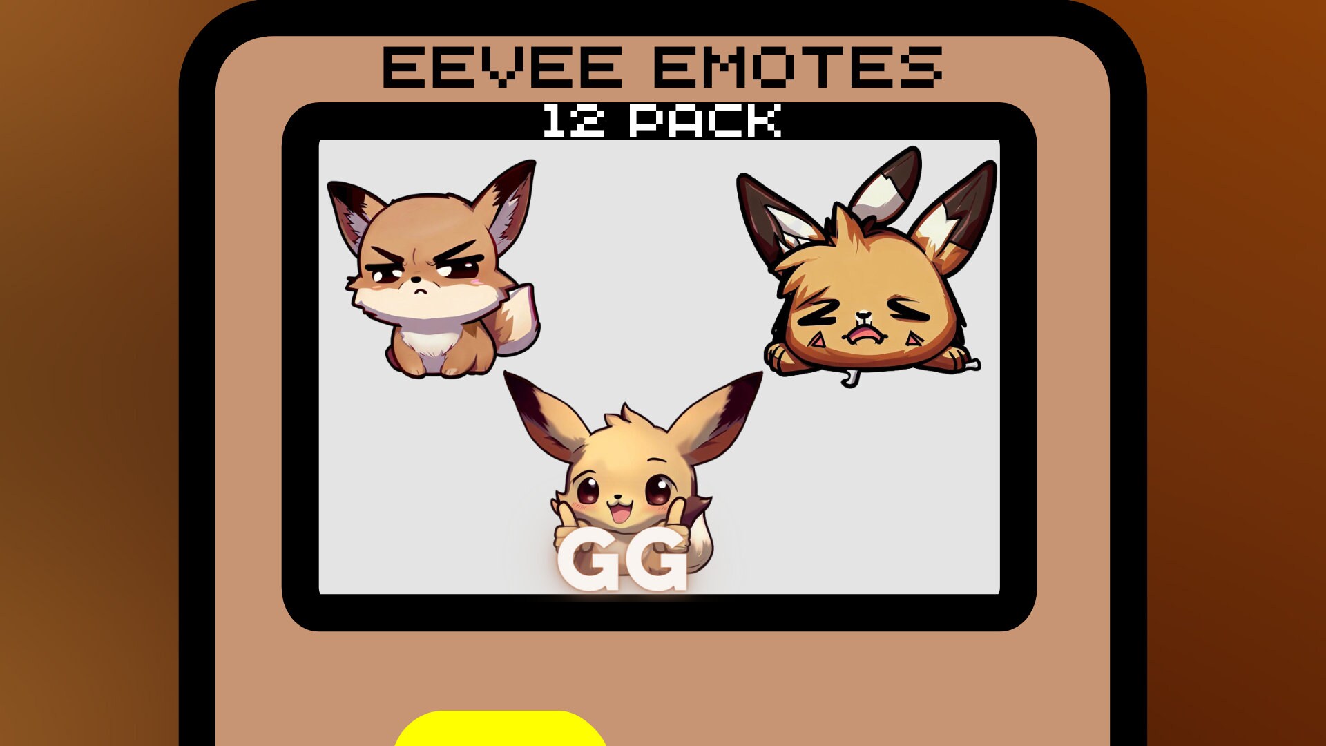 Eevee Twitch Emotes - Etsy Canada