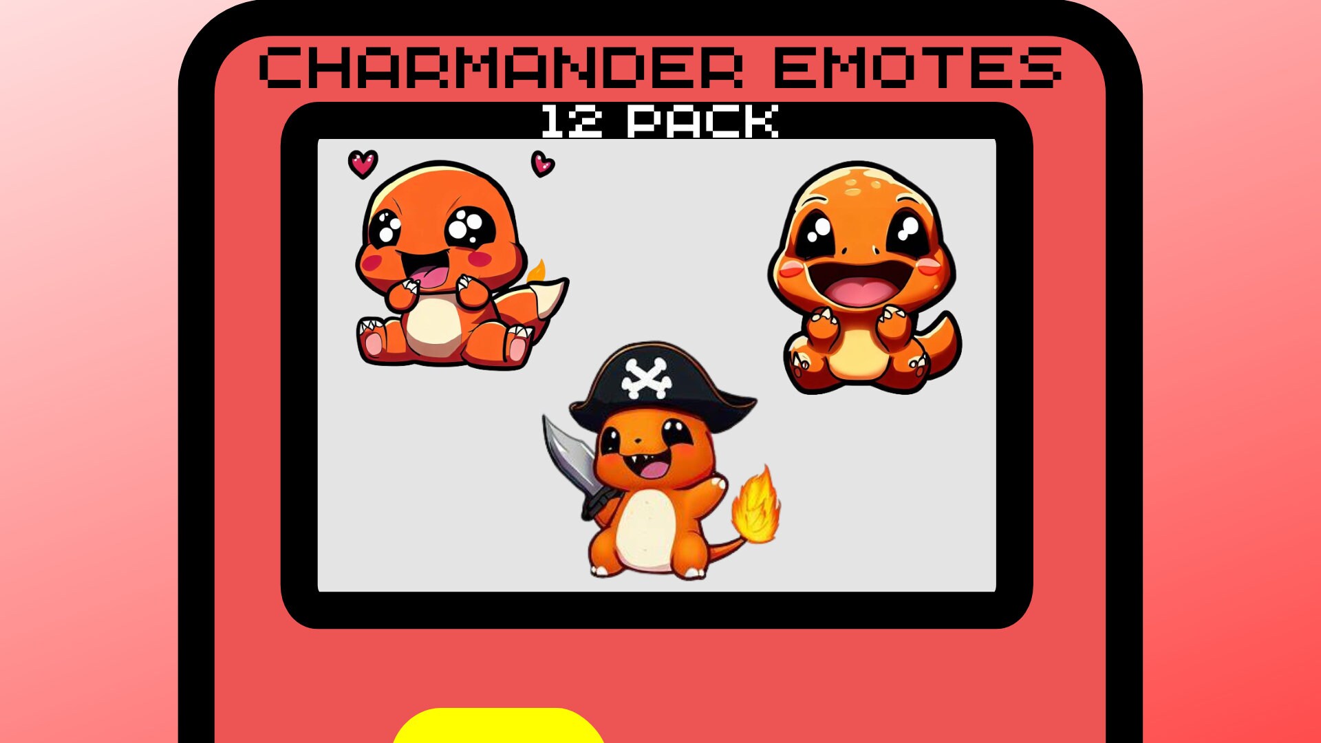 Charmander Twitch Emotes - Etsy Australia