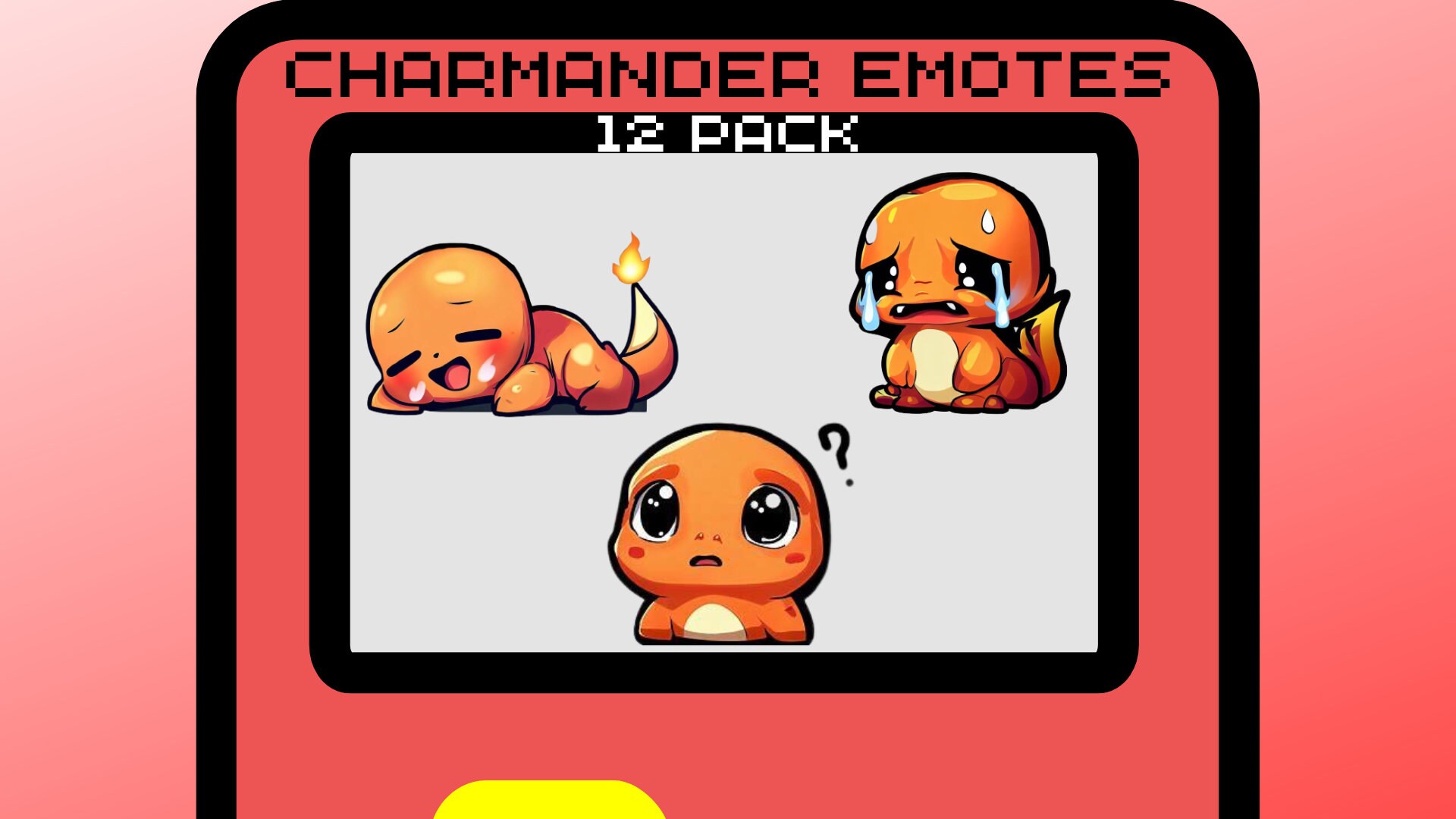 Charmander Twitch Emotes - Etsy Australia