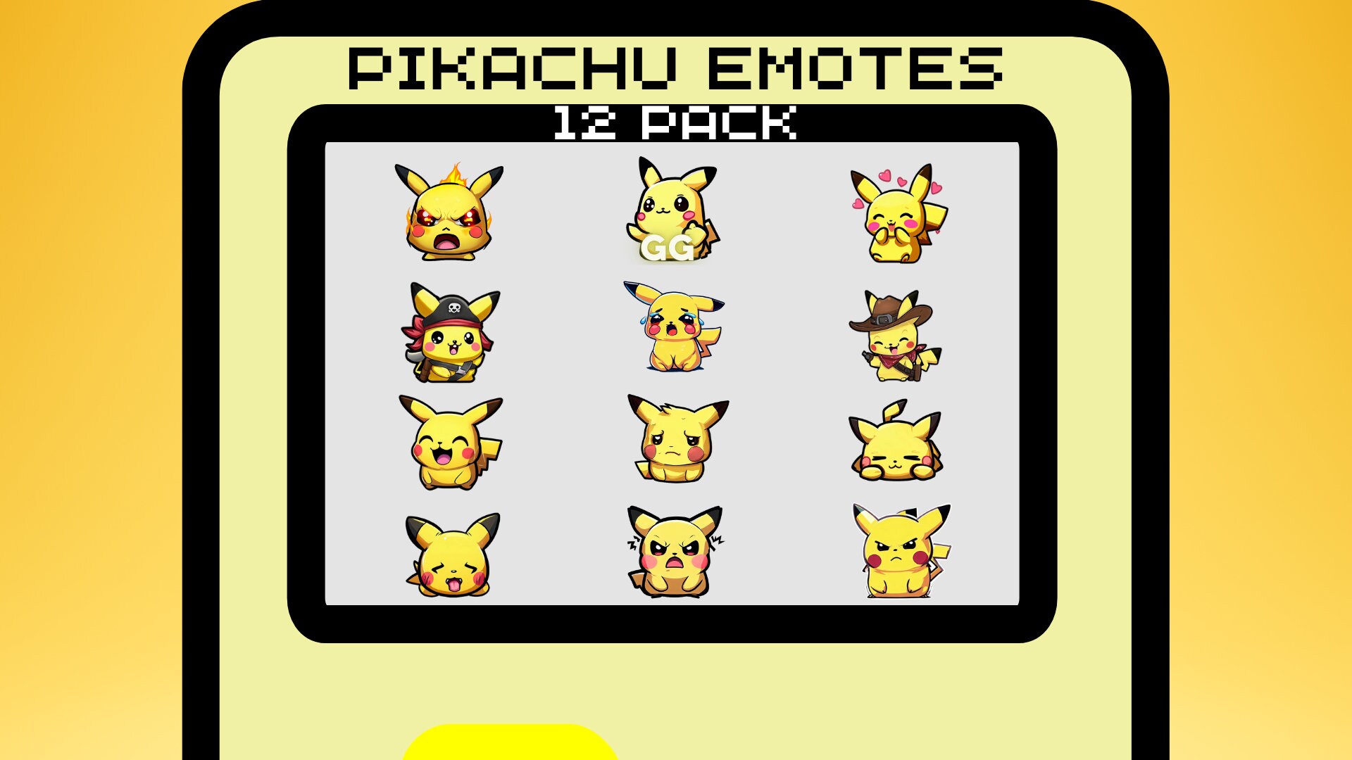 Pokemon Gen 1 Starters Twitch Emotes Mega Pack - Etsy Canada