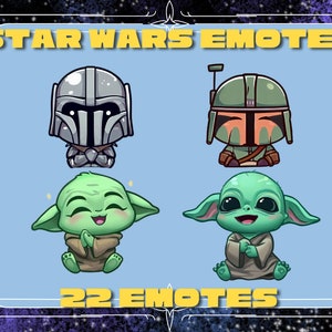 Star Wars Variety Pack Twitch Emotes - Etsy