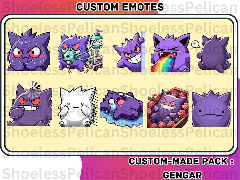 Custom Twitch Emotes - Etsy