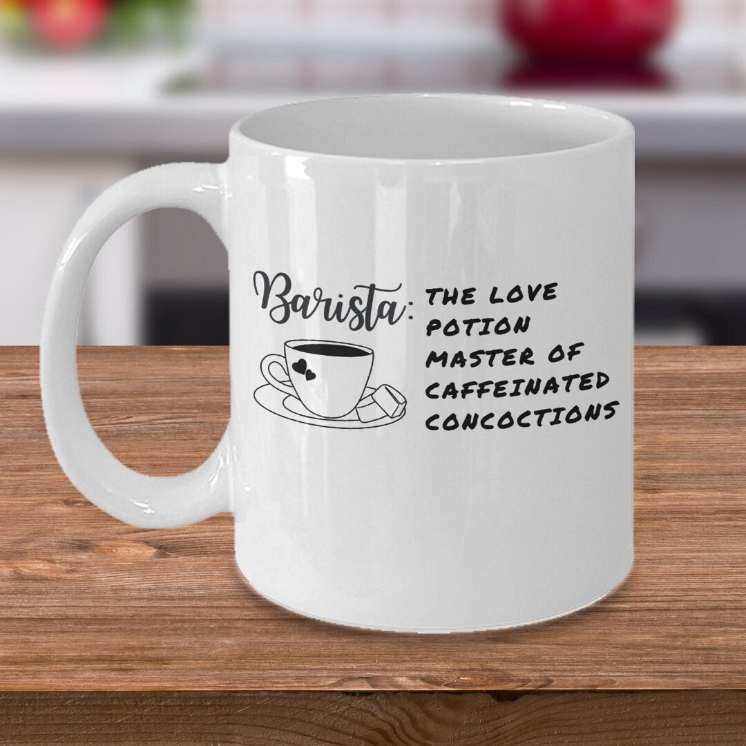 Gift for Barista, Barista Mugs, Barista Gift Idea, Barista Coffee Mug ...