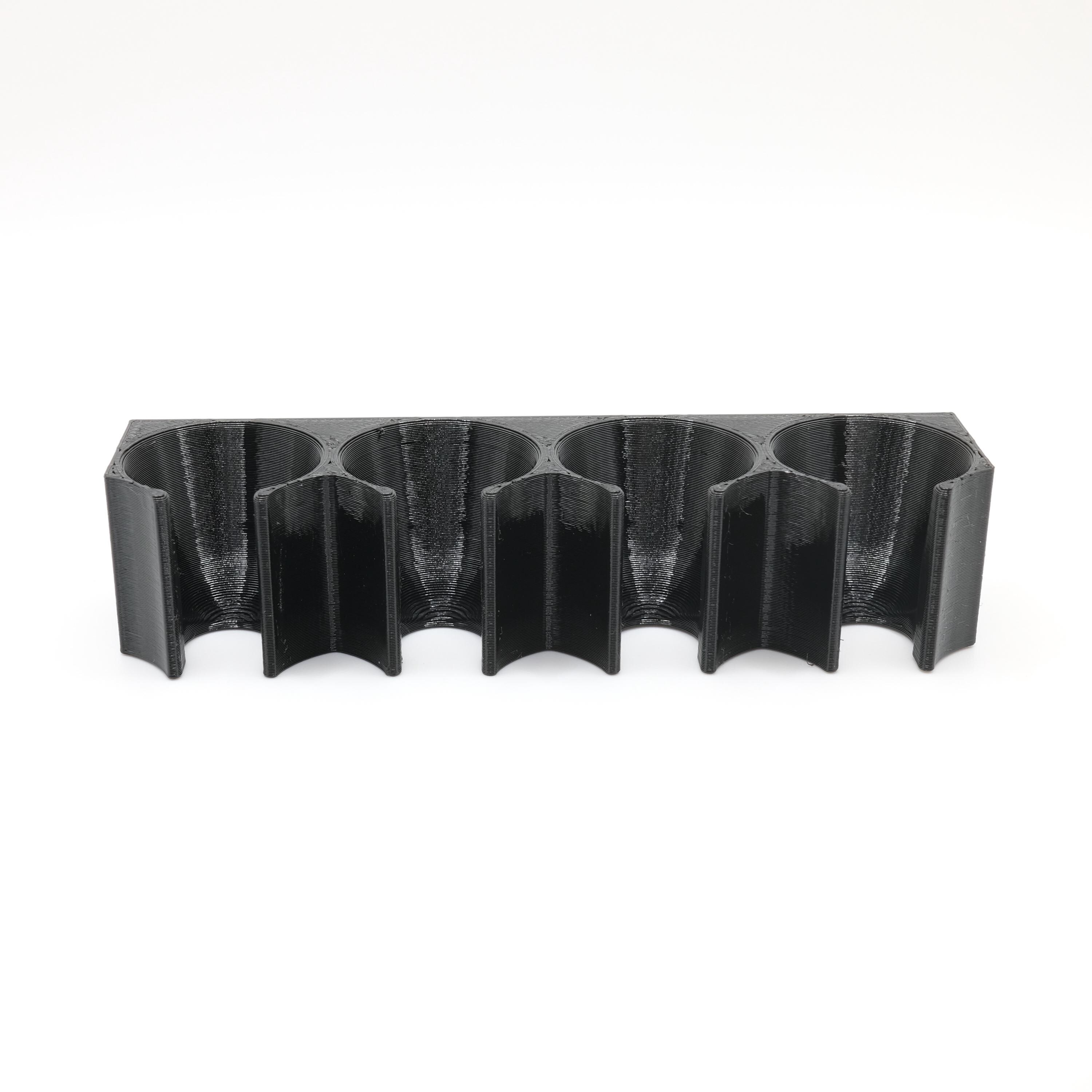 Wall Mounted Cable Holster for 4X Larger Cables (guitar, XLR, MIDI, and ...