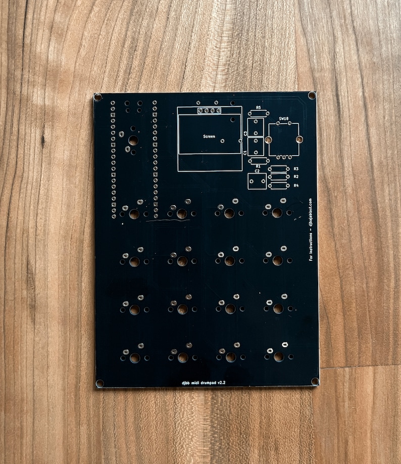 DJBB Midi Loopster 4x4 Midi Drumpad and Looper PCB / DIY Kits - Etsy