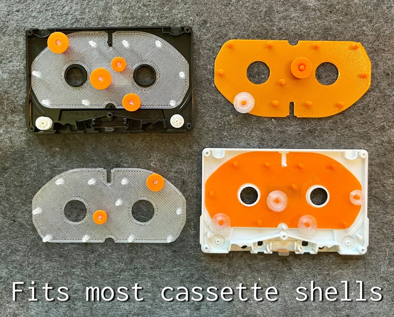 Cassette Insert for Flexible Tape Looping - 4 Pack - Etsy