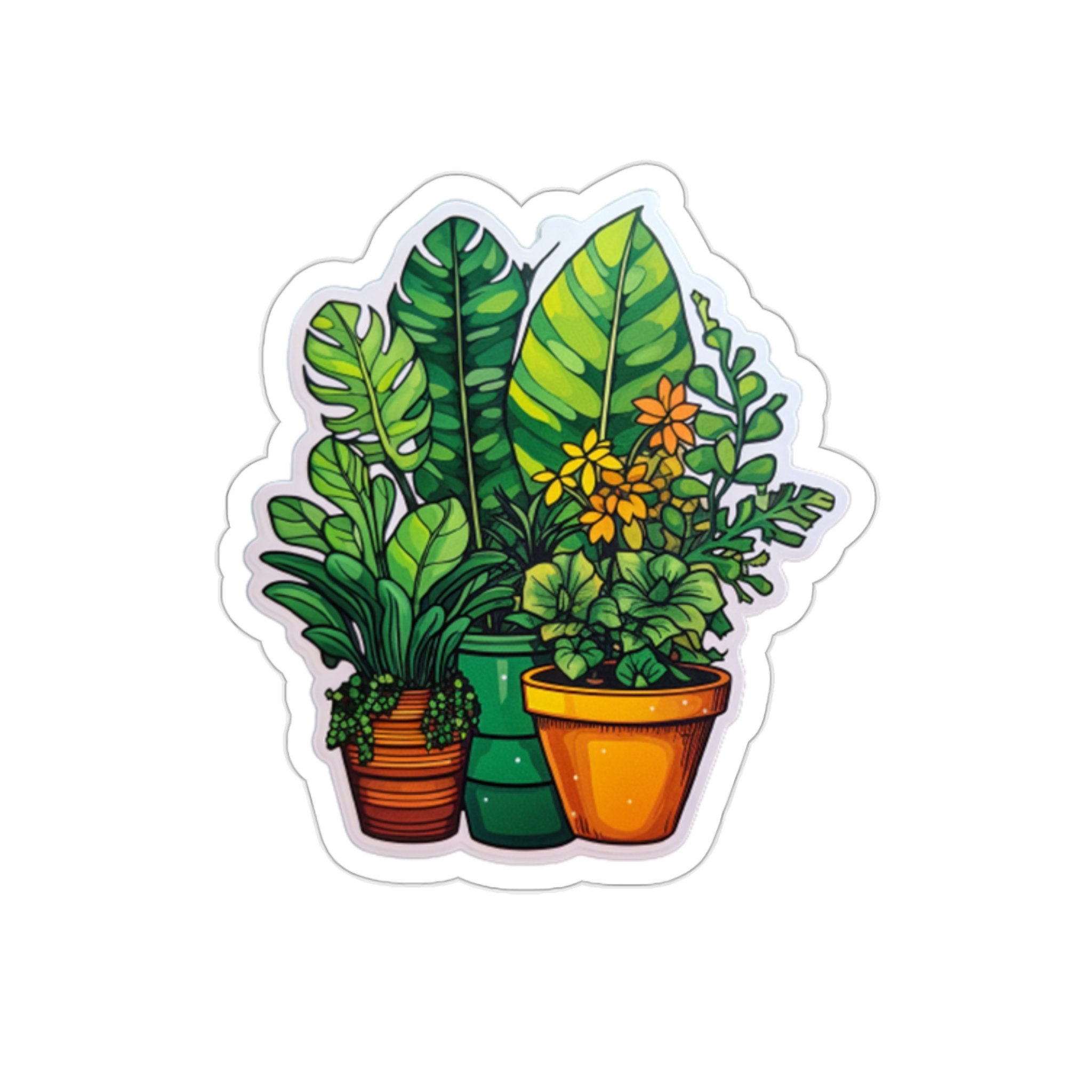 House Plants Sticker / Decal , House Plant , Plant Mom Sticker , House ...