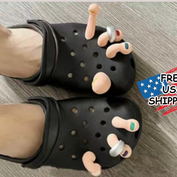 Croc Toes Etsy