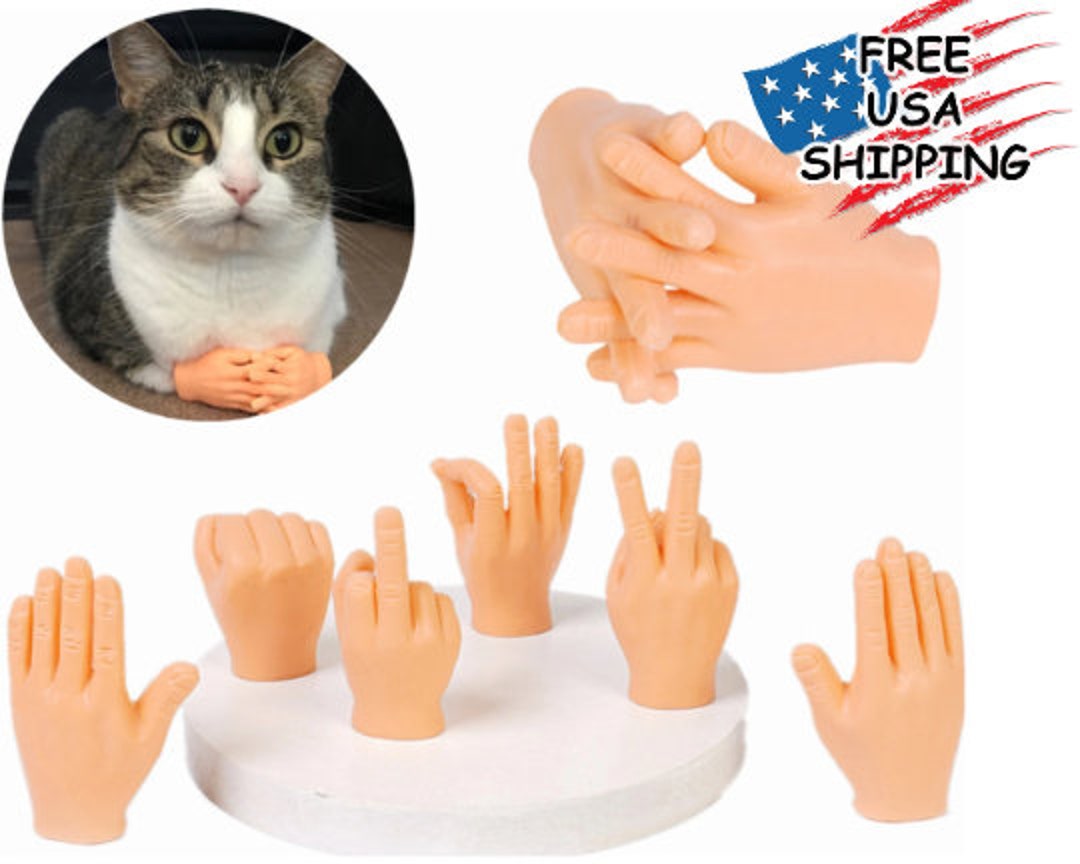 Hilarious Tiny Hands for Tiny Hands 3cm Pencil Topper Finger - Etsy