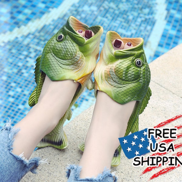 Funny Slippers - Etsy